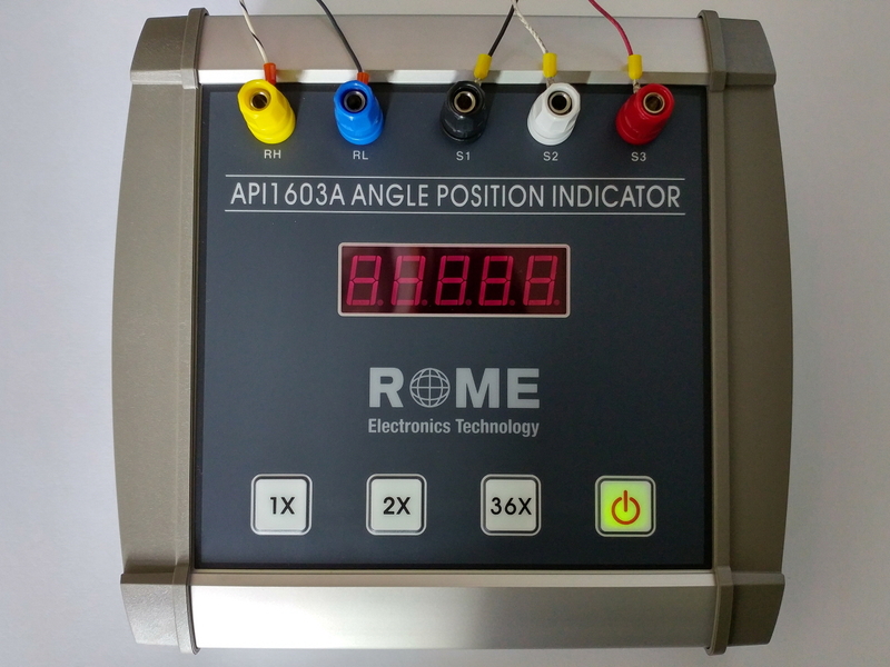Angle Position Indicator(API1603A) | Synchro Signal《Products | ROME ...